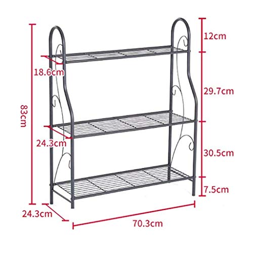 DINGZZ Simple Shoe Rack, Multi-Layer Household Iron Shoe Cabinet, Simple Assembly, Dust-Proof Shoe Rack