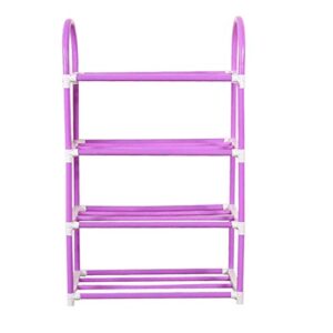 dingzz simple shoe rack, multi-layer plastic storage dust-proof household space-saving shoe cabinet