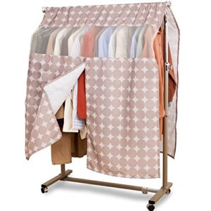 astro garment rack cover series (brown)