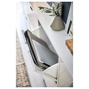 IKEA STÄLL shoe cabinet with 4 compartments white (96x17x90 cm)