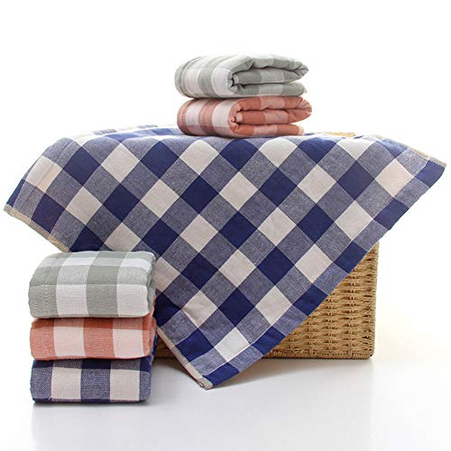 ECRISDOO 6pcs Plaid Dish Towels, Ultra Absorbent & Fast Drying Washcloth Towel, for Kitchen, Bathroom, Hotel, Spa, Multi-Purpose Fingertip Towels, Face Cloths, 12 x 12