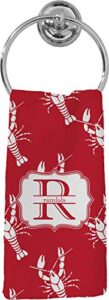 rnk shops crawfish hand towel - full print (personalized)