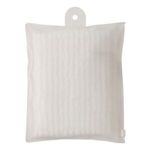 muji japan erastic body towel with vinyl case