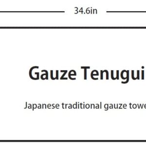 MIKURA Double Gauze Tenugui, Japanese Towel, Ichimatsu (Blue)