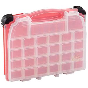 plano 5231-01 14-1/2" x 3-3/8" x 11-3/4"double cover stow n go organizer