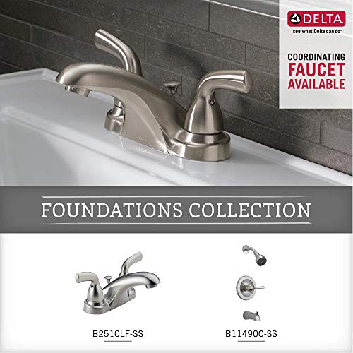 Foundations 3-Piece Bath Accessory Kit in Stainless Steel