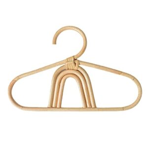 rattan hanger kids garments organizer rack hat hanging hook hooks hanger kids room rattan wall children's hanger decor