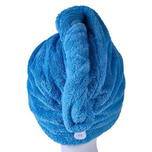 yyxr microfiber quick drying hair towel wrap - super absorbent drastically reduce hair drying time