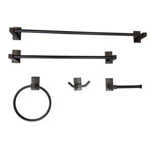 kingston brass bahk8212478orb continental bathroom hardware set, 24" length, oil rubbed bronze