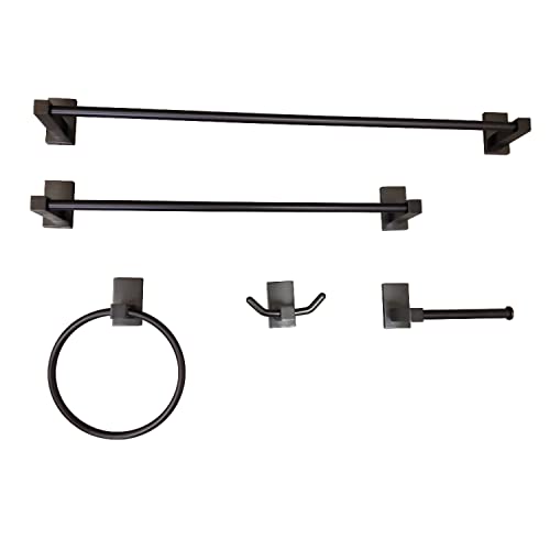 Kingston Brass BAHK8212478ORB Continental Bathroom Hardware Set, 24" Length, Oil Rubbed Bronze