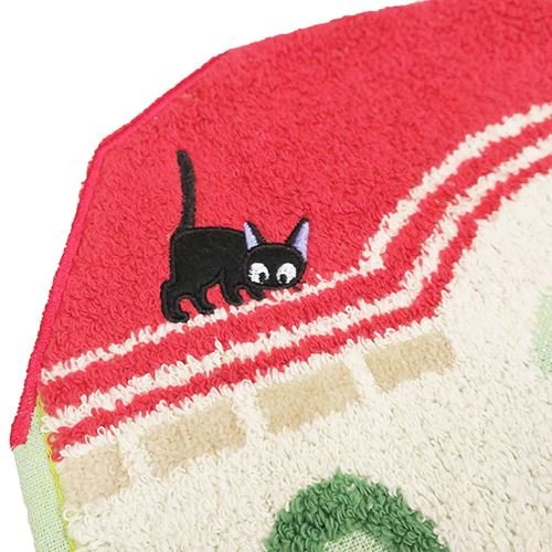 Studio Ghibli Kiki's Delivery Service Face Towel Cotton Flower bed Walk Jiji