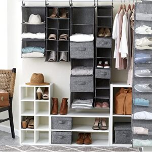 Household Essentials Graphite Narrow Closet Organizer Drawers