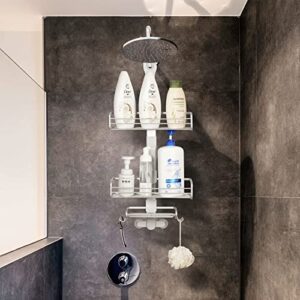 ELYKEN Hanging Shower Caddy Organizer over Shower Head