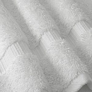 Chakir Turkish Linens | Hotel & Spa Quality 100% Cotton Premium Turkish Towels | Soft & Absorbent (6-Piece Hand Towels, White)