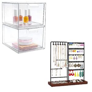 vtopmart makeup organizer and earring organizer