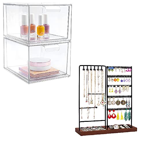 Vtopmart Makeup Organizer and Earring Organizer