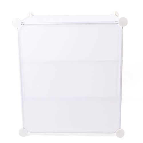 Portable Shoe Rack Organizer 12 Tiers 96 Pairs DIY Shoe Cabinet, Free Standing Shoe Shelf Organizer with Transparent Cover, White Plastic Closet Shoe Organizer Rack Expandable for High Heels, Boots