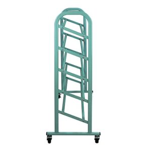 Oceanstar 5-Tier Metal, Turquoise Shoe Rack