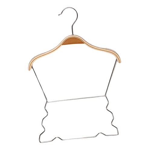 Leefasy Wire Body Shape Lingerie Display Bikini Clothes Hanging Rack Swimsuit Holder Dress Coat Swimwear Hangers for Drying Bedroom Collection Show , Height 32cm