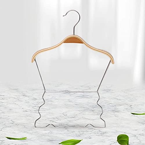 Leefasy Wire Body Shape Lingerie Display Bikini Clothes Hanging Rack Swimsuit Holder Dress Coat Swimwear Hangers for Drying Bedroom Collection Show , Height 32cm