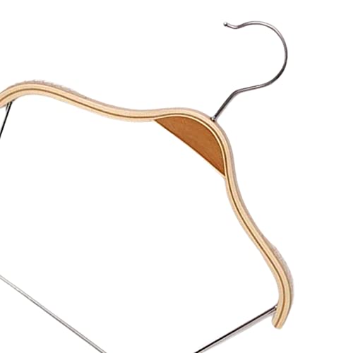 Leefasy Wire Body Shape Lingerie Display Bikini Clothes Hanging Rack Swimsuit Holder Dress Coat Swimwear Hangers for Drying Bedroom Collection Show , Height 32cm