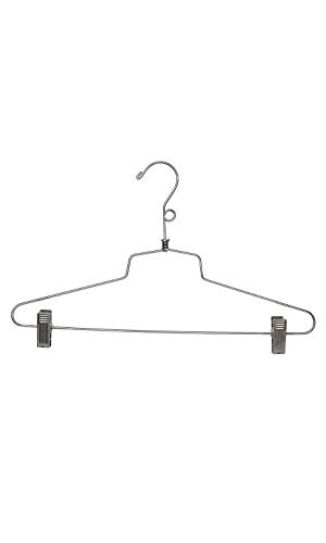 All Purpose Hangers - Metal - Chrome (16 inch) - Case of 20