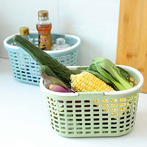 Portable Shower Caddy Basket with Handle Box, Large Storage Organizer Bin for Shampoo Body Wash