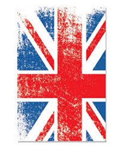 samuel lamont 786c union jack tea towel, cotton