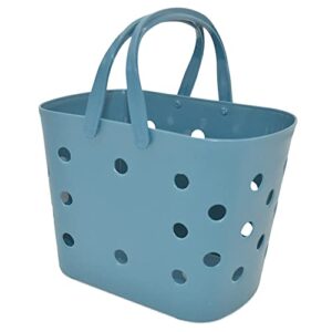 Plastic Shower Caddy Basket Durable And Portable For Cosmetics Books Toys Food