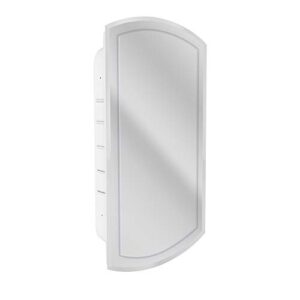 head west 8209 medicine cabinet mirror, 16 x 30, white