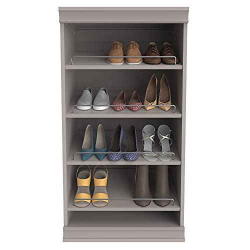 ClosetMaid 4609 Modular Storage Stackable Shoe Shelf Unit, Taupe