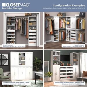 ClosetMaid 4609 Modular Storage Stackable Shoe Shelf Unit, Taupe