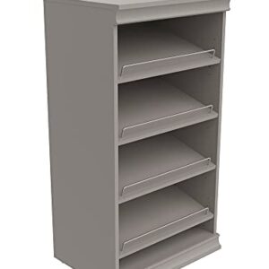 ClosetMaid 4609 Modular Storage Stackable Shoe Shelf Unit, Taupe