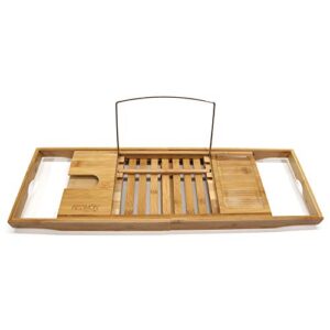 Bamboo Bathtub Caddy