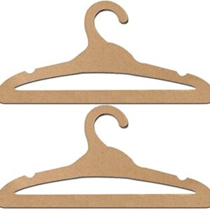 20 PCS Cardboard Hangers, Environmentally Friendly Recycled Paper Clothes Hangers for Adults (15.7x7.5in)