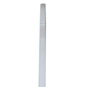 NAHANCO 9101750HU Acrylic Premium Shirt Hanger, 17", White (Pack of 12)