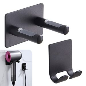 lystin dyson hair dryer bracket wall mount holder aluminum alloy with plug bracket for dyson