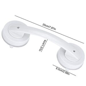 TOPINCN Bathroom Shower Room Anti-Slip Removable Handle with Super Strong Suction Cup for More Safety Hand Rail Support Bathroom Balance Bar