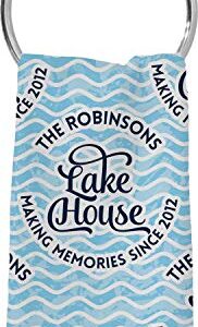 RNK Shops Lake House #2 Hand Towel - Full Print (Personalized)