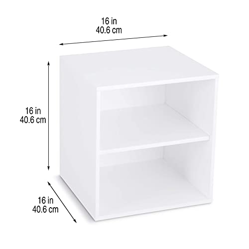 MICHAELS Bulk 6 Pack: Modular Cube with Shelf by Simply Tidy™