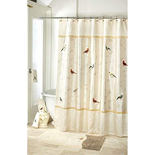 Avanti Linens - Hand Towel, Soft & Absorbent Cotton (Gilded Birds Collection), Ivory