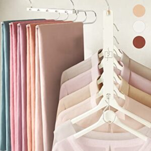 MORALVE Space Saving Hangers Bundle (White)