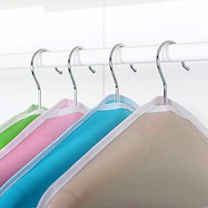 POPETPOP Socks Bra Rack Hanger Organizer Hanging Pockets Over The Door: 16 Clear Pockets Hanging Closet Storage Bag Shoe Underwear Sock Bra Organizer Underwear Sock Storage Organizer