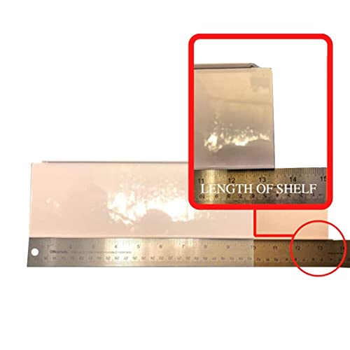 Replacement Medicine Cabinet White Metal Shelf (1 Pcs) - Please check PICTURES for DIMENSIONS