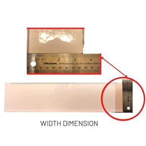 Replacement Medicine Cabinet White Metal Shelf (1 Pcs) - Please check PICTURES for DIMENSIONS