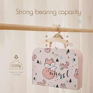 5/10 Pcs Baby Creative Hanger Rack Baby Wooden Clothes Hanger Home Girls Princess Room Nursery Decor(10pcs)