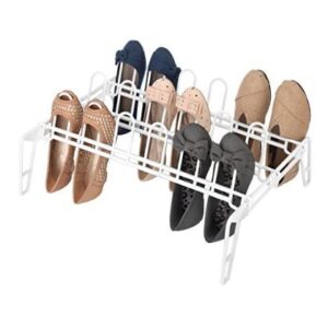 Whitmor 6780-5440-Wht Shoe Rack 9Pr Wh