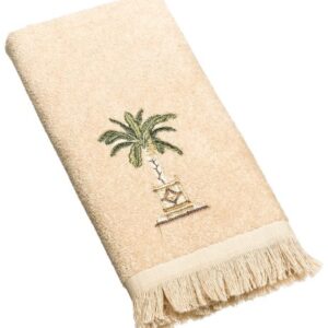 Avanti Linens 3024LIN Banana Palm Fingertip Towel, Linen