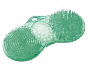 Soapy Soles Elite Foot Brush and Sole Mate Pumice Combo (Green) - At Home Spa Set includes Soapy Soles Elite and Sole Mate with Pumice Stone by Body & Sole