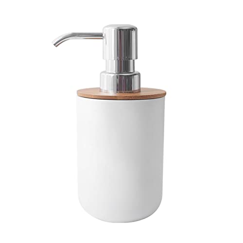 JIANWEI Bathroom Accessory, Bathroom Decor Accessories, Soap Dispenser, Toothbrush Holder, Toothbrush Cup, Soap Dish, Toilet Brush, Ideal for Bath Vanity Countertop Décor(Soap Dispenser)